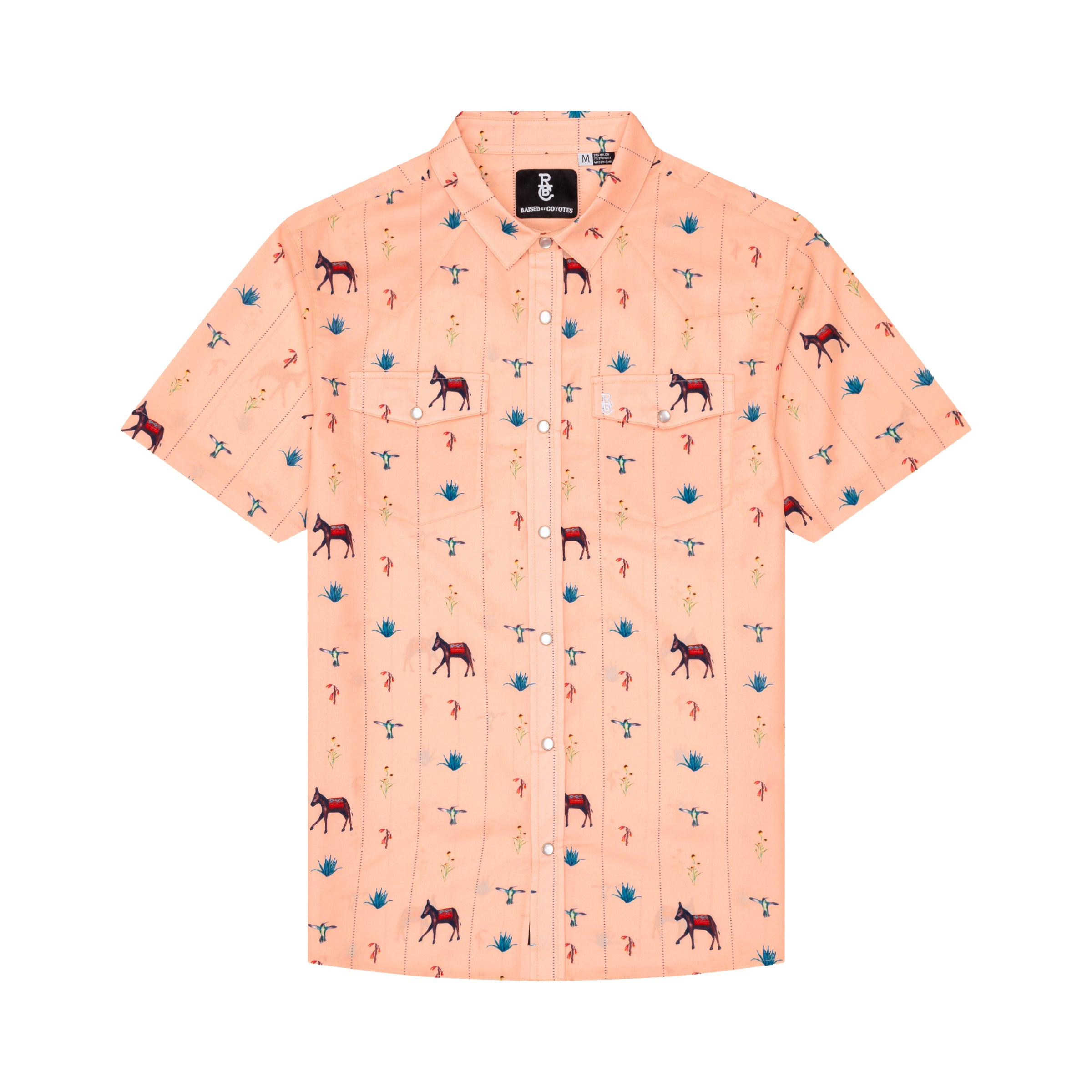 Burro Trail Western Pearl Snap Shirt – Raised by Coyotes Wholesale