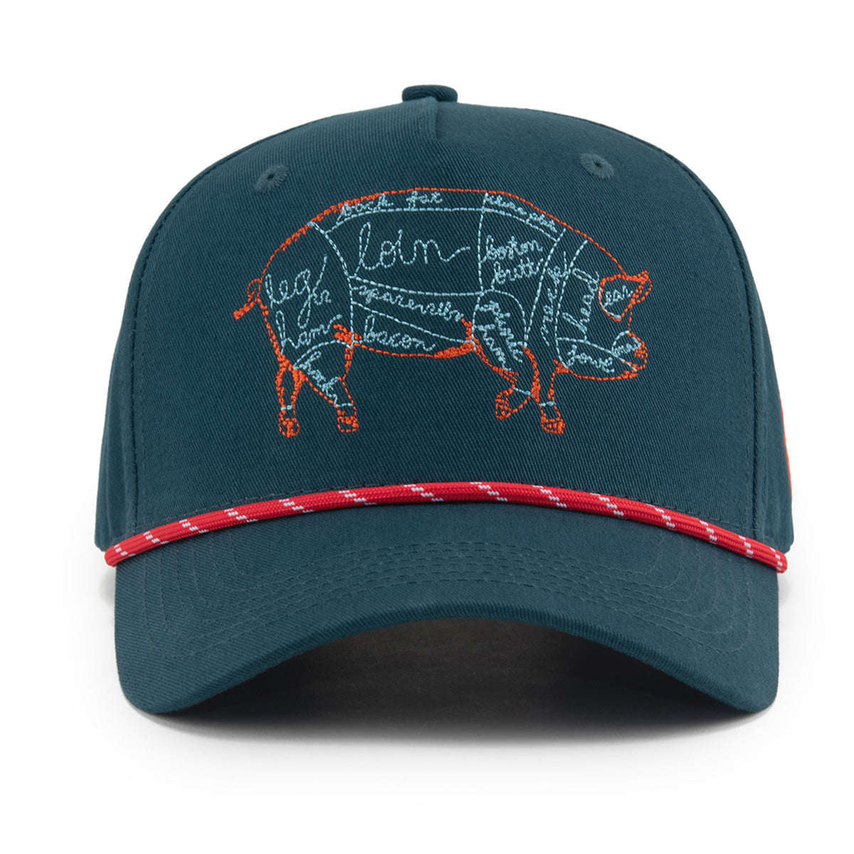 Pork Cuts Hat – Raised by Coyotes Wholesale